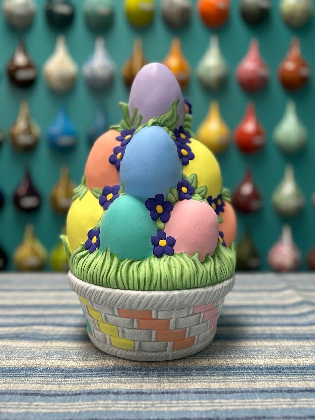 Egg Stack Tree - Sunday March 16th 10am | AB Ceramics and More
